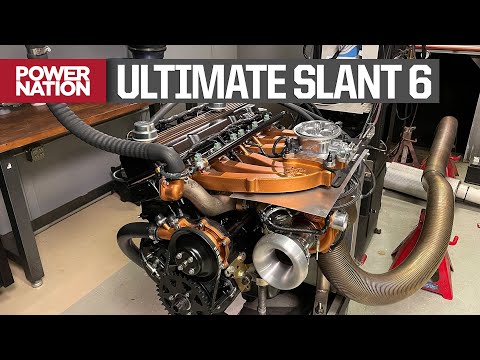 Turbocharged Mopar 225 Slant 6 with Custom EFI Makes Big Pump-Gas Powe ...