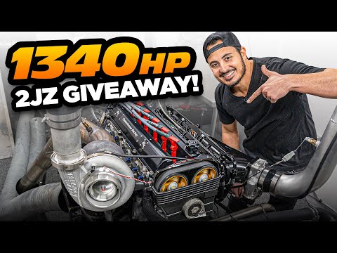 DART 2JZ SCREAMS to 1340HP! (The Ultimate Engine GIVEAWAY) – Engines.com