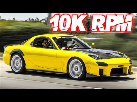 Best Sounding NA Rotary Ever? 3 Rotor 20B RX7 10,000RPM Dream Build ...