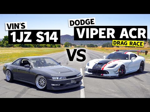 Can a 1JZ Swapped 240sx Beat a Dodge Viper ACR? – Engines.com