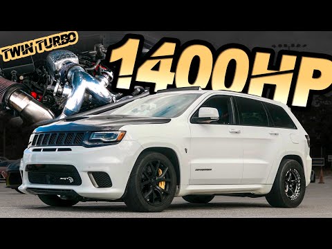 1400HP Jeep Trackhawk - The World's FIRST TWIN TURBO TRACKHAWK! ("Big ...