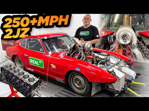 250+MPH 2JZ Engine Assembly | Jay's 2JZ Build SECRETS! (Real Street ...