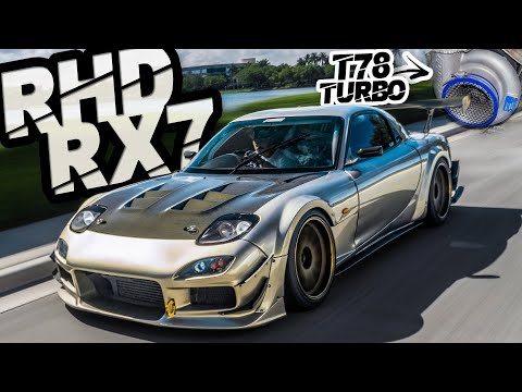 Widebody RX7 T78 Turbo + HKS Dogbox | OS88 Sequential Soarer | RHD Tur ...