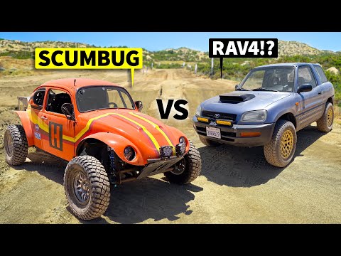 Hoonigan’s own SCUMBUG vs Papadakis Racing’s Rav4 // THIS vs THAT Off ...