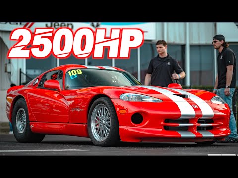 2500HP Viper GTS "The Juggernaut" BLASTS to 197MPH in 7 Seconds (The P ...