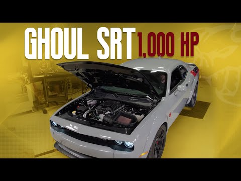 **REAL DEAL** SRT Ghoul Challenger 1000HP Hellephant Complete Dyno ...