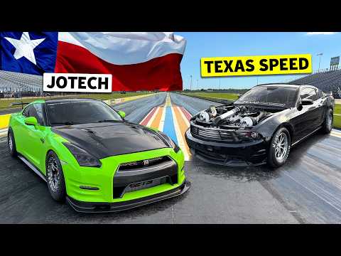 4 Turbos but who will hook? 1200hp Mustang Drag Races 1500hp Nissan R3 ...