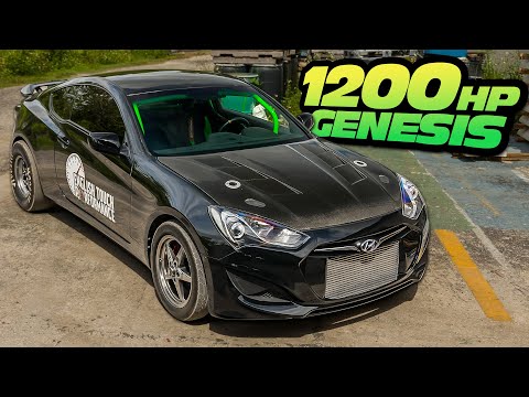 1200HP Hyundai Genesis?! World's Fastest Stick Shift Genesis Coupe ...