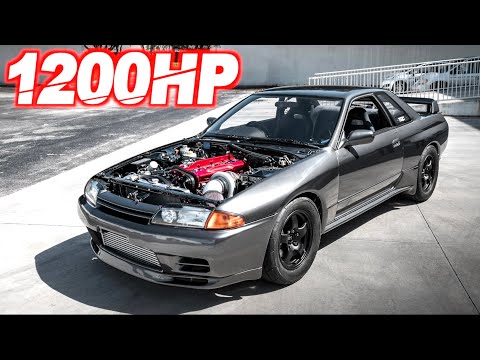 Skyline R32 GTR FIRST START UP! 1200HP AWD 3.2L Stroker (IT SOUNDS AMA ...