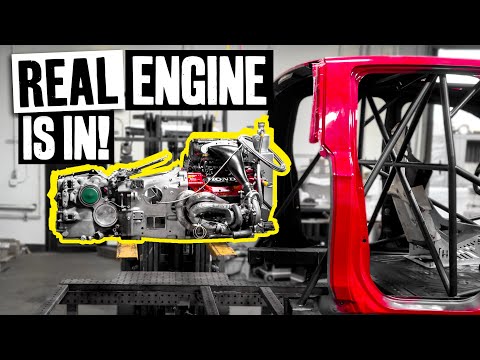 IndyCar Engine in a Pickup Truck?! Honda IndyTruck Assembly Continues ...